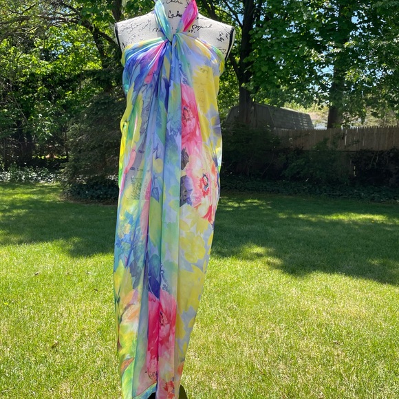 Lucias | Accessories | Beach Wrap Sarong Long Wedding Wraps Fashion ...